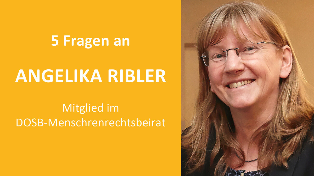 dsj.de: 5 Fragen an Angelika Ribler