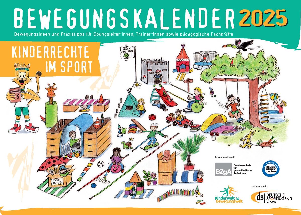 dsj.de: Der dsj-Bewegungskalender 2025 ist da!