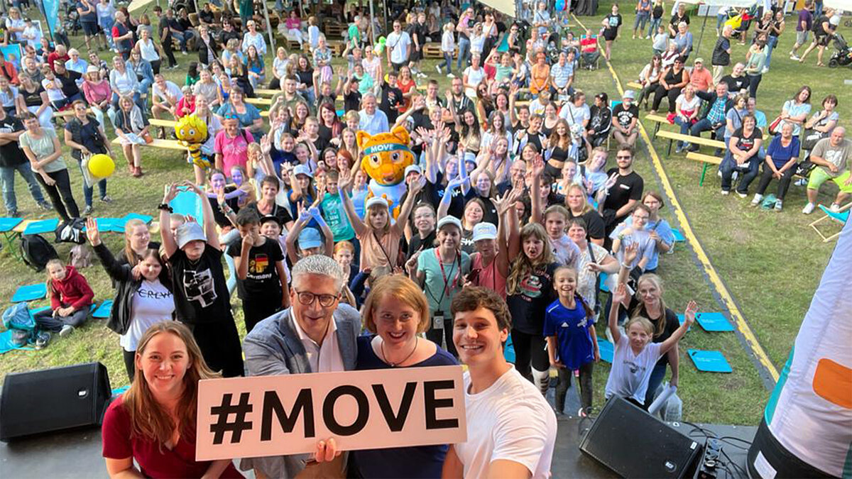 dsj.de: Bewegungskampagne MOVE wird 2024 fortgesetzt